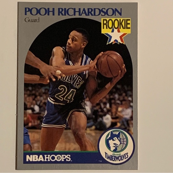 NBA HOOPS | Toys | 99 Nba Hoops Minnesota Timberwolves Pooh Richardson ...